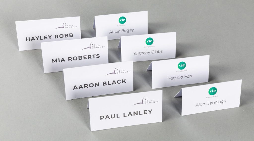 Servis Cetak Table Name Tag untuk Semua Jenis Majlis & Keraian ...